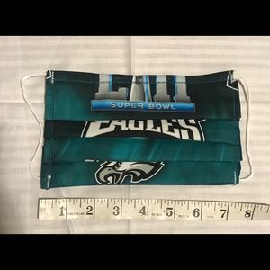 Accessories | Face Mask Handmade Adult Eagles Superbowl | Poshmark